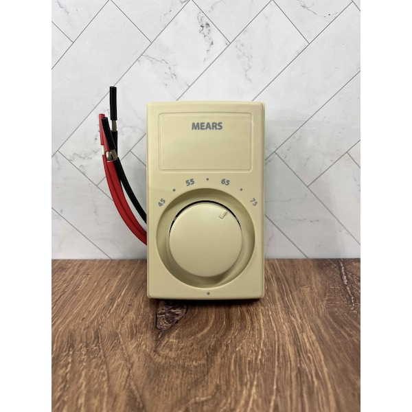 Mears Heat Similtaneous Thermostat, Two Circuit each 22 amp. W White M600S | Zoro